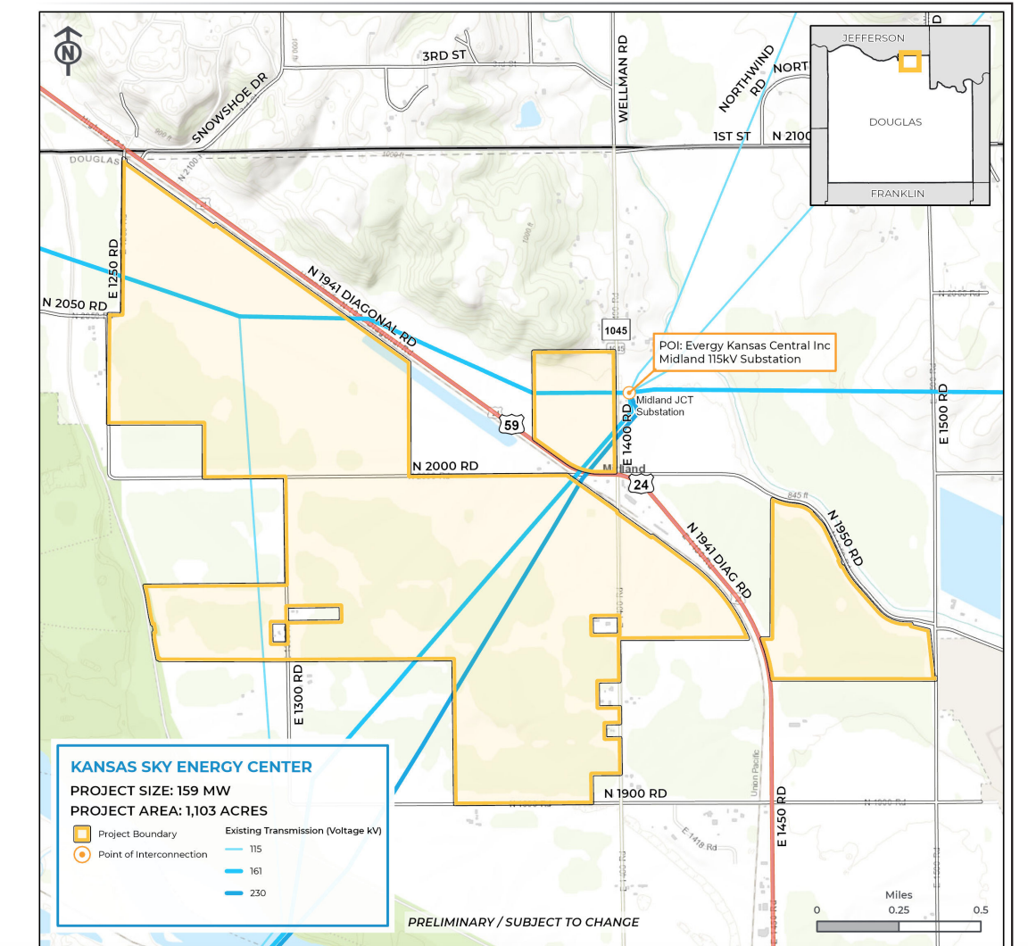 Permit application materials shed light on 1,100-acre solar energy ...